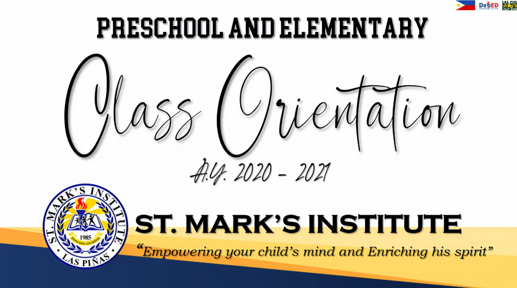 Scenes from our Preschool & Elementary Opening of Classes (Main Campus)